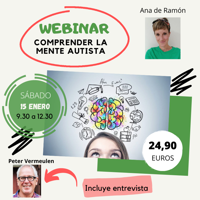 Webinar Comprender la mente autista con entrevista a Peter Vermeulen